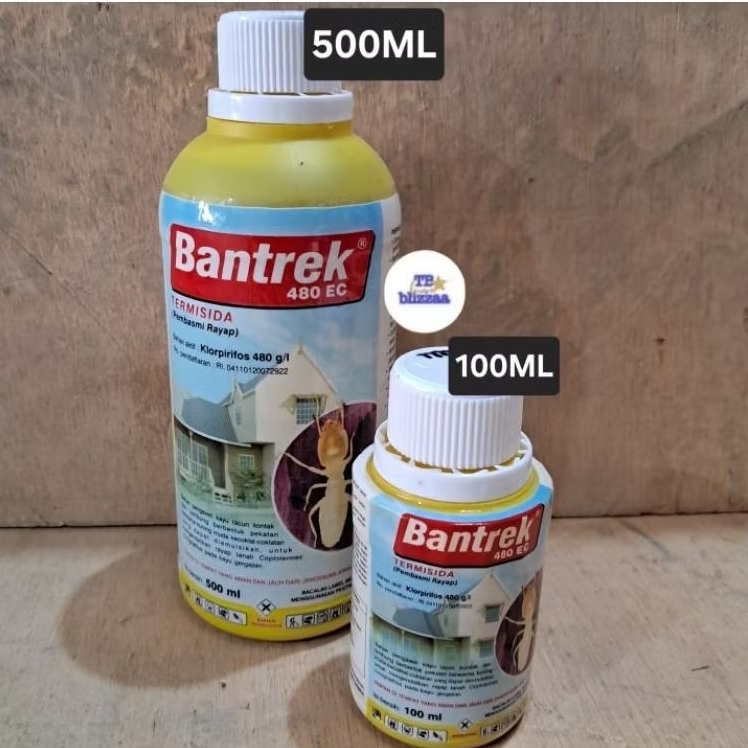 Jual Bantrek 500ML Bantrek 100ML Termisida Bantrek 480EC Antirayap 500 ...