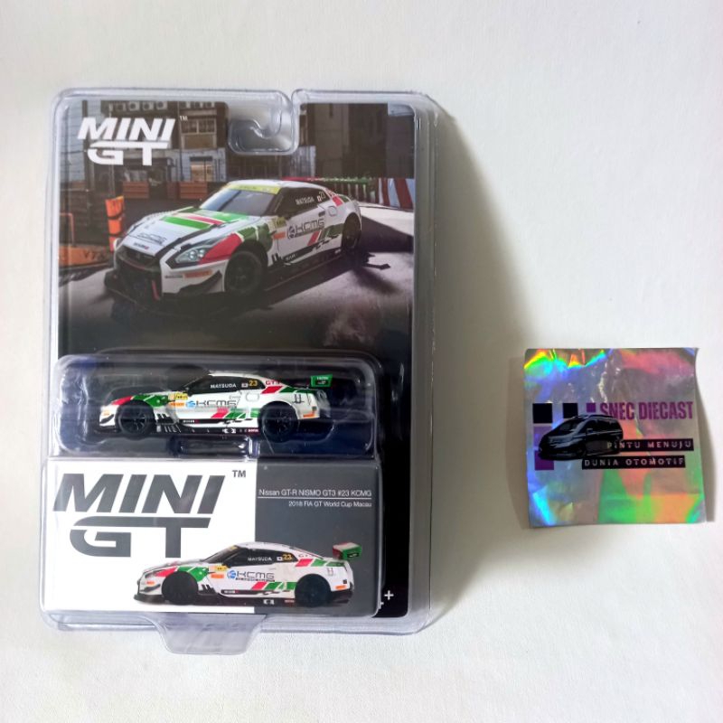 Jual Mini GT #023 Nissan Skyline GT-R R35 Nismo GT3 KCMG 2018 FIA GT World Cup Macau | Shopee ...