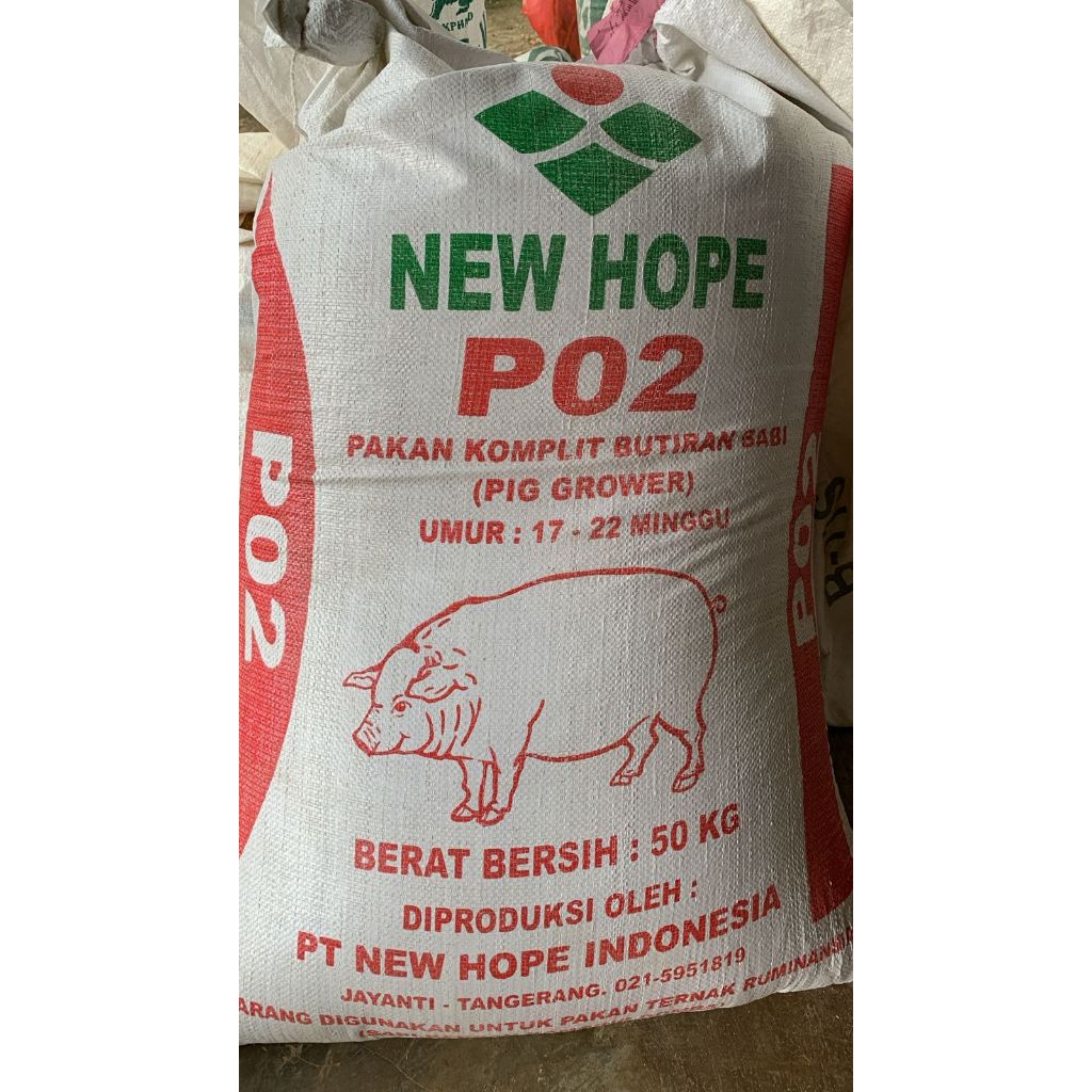 Jual Pakan Ayam Pur Babi PO2 New Hope Pelet Repack 1kg | Shopee Indonesia