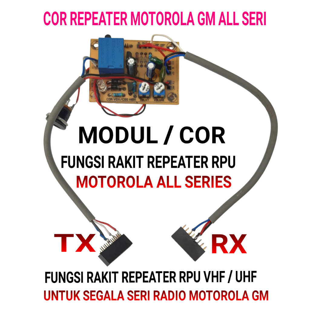 Jual Repeater Interface Delay, Modul COR untuk Repeater, Untuk RIG ...