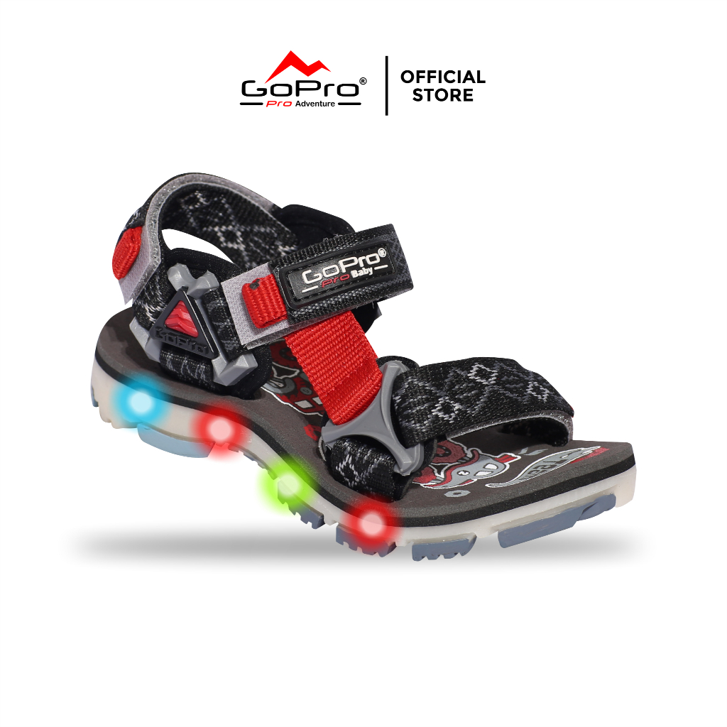 Jual GoPro Adventure Derby LM BB - Sandal Gunung Anak Bayi LED Anti ...