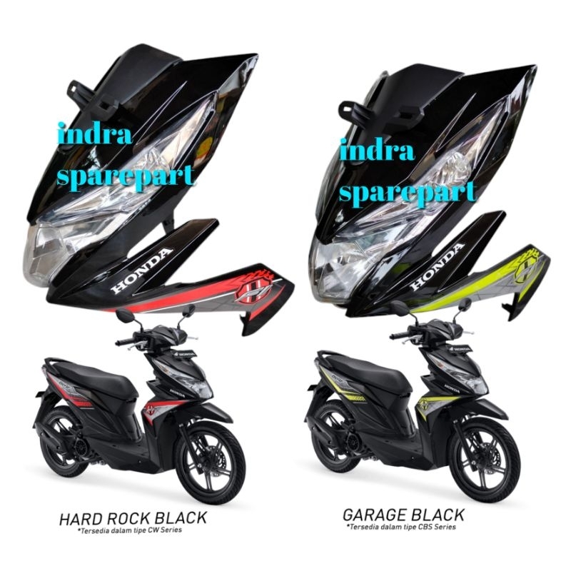 Jual Tameng Panel Body Depan Full Set Honda Beat Fi Esp Eco Tahun 2016 ...
