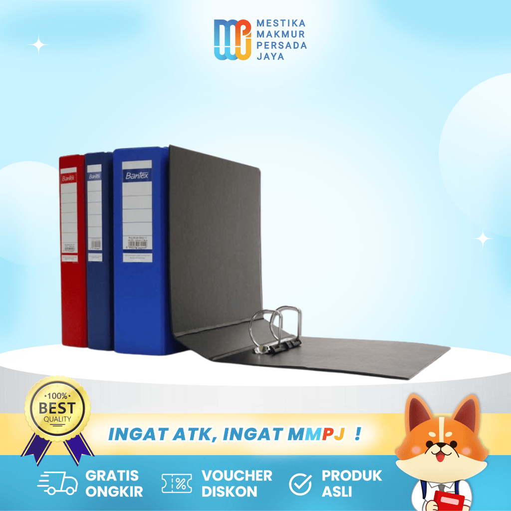 Jual Bantex Ring Binder Folio / F4 2 Ring D 25mm – Map Arsip Dokumen Ordner TKDN 8223 | Shopee ...