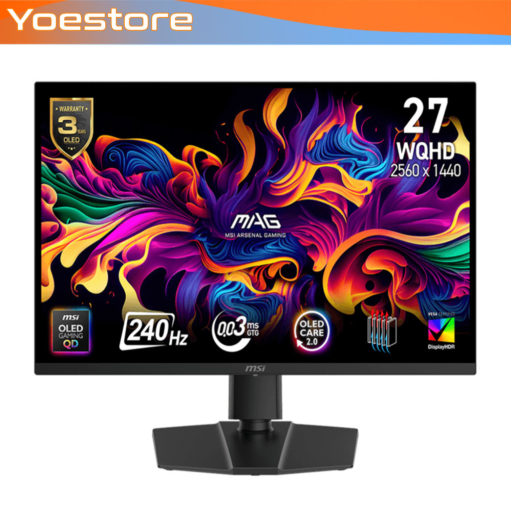 Jual MSI MAG 273QP QD-OLED X24 27 INCH WQHD 2K GAMING MONITOR [1440p ...