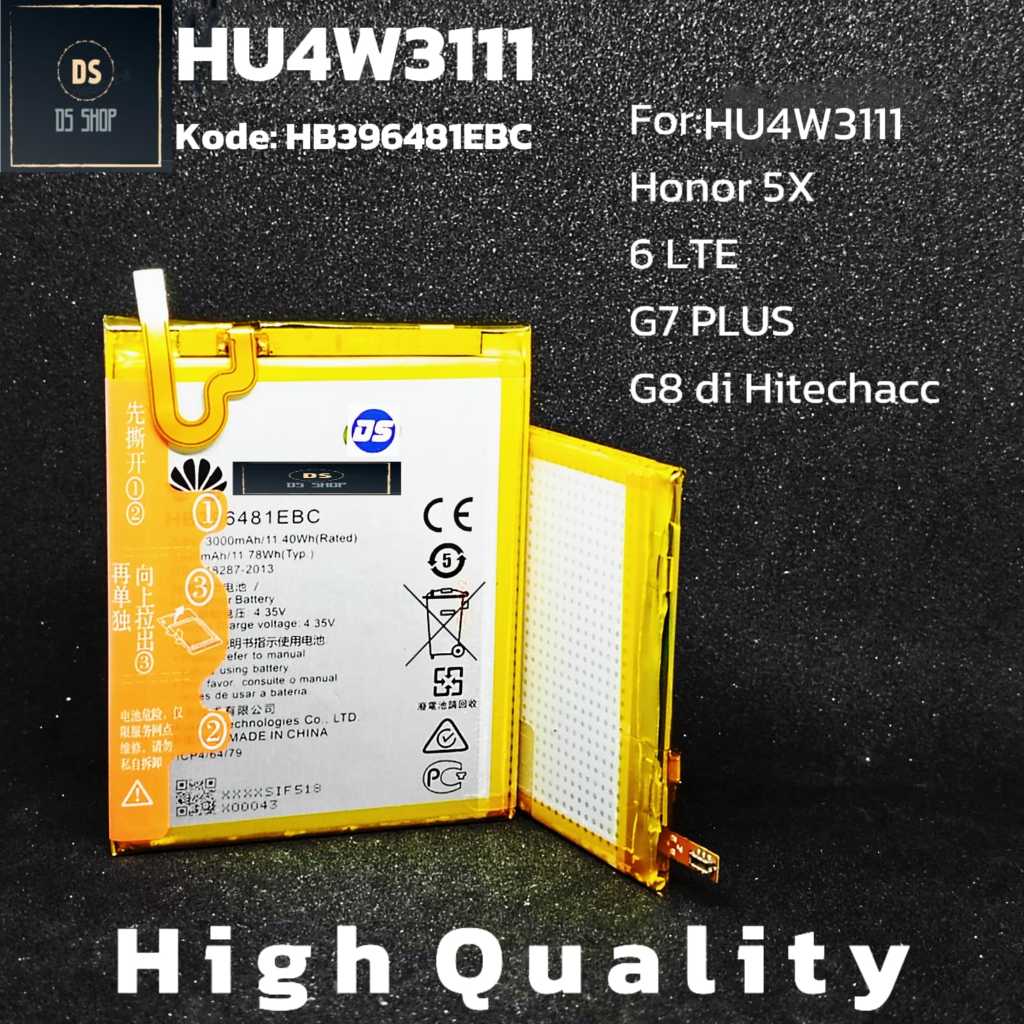 Jual Baterai HP Y6II CAM L21 Honor 5X GR5 KII L22 Honor 5X G7+ G7 PLUS ...