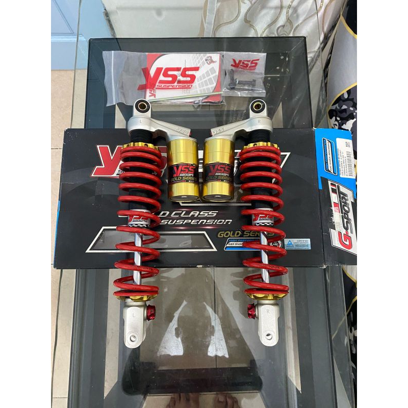 Jual Shock Yss G Sport Gold Series Xmax | Shopee Indonesia