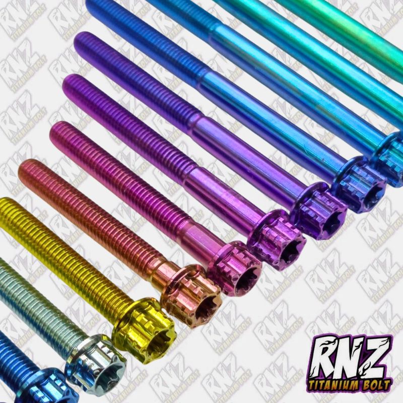 Jual Baut Titanium M6/Drat 10 Hexagon - 2 Kunci - 2 Keys - Gear Head ...