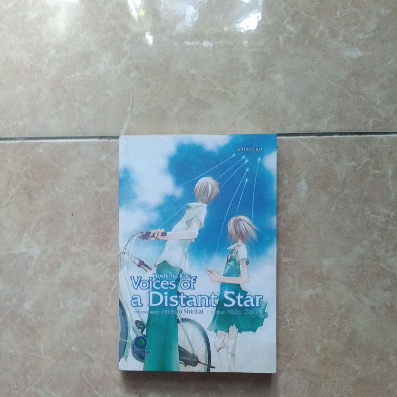 Jual Novel Voice of a distance star (makoto shinkai) | Shopee Indonesia