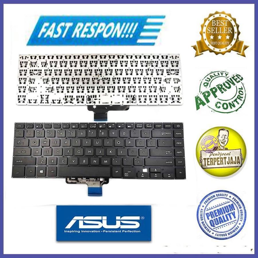 Jual Keyboard Asus Vivobook S15 S510 F510 K510U S510U X510U X510 X510UA ...