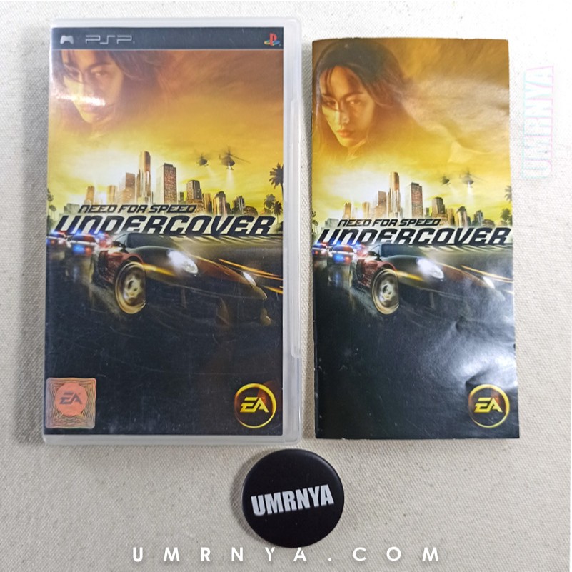 Jual BOX & BOOKLET MANUAL , Kaset PSP UMD Need for Speed Undercover PS ...