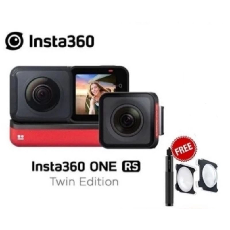 Jual INSTA 360 ONE RS TWIN EDITION / ONE RS 4K/ ONE RS 1 INCH CAMERA ...