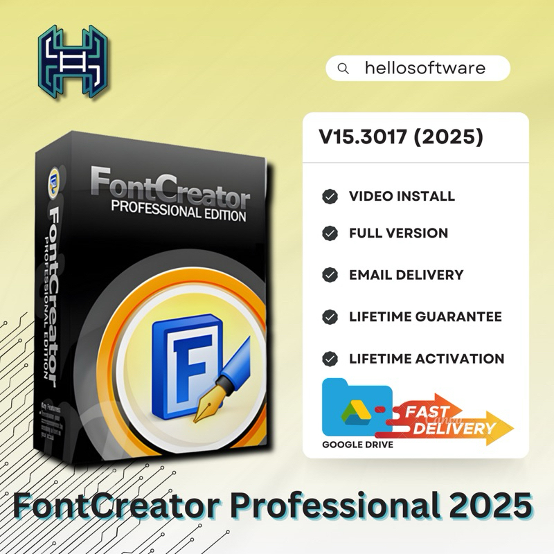Jual FontCreator Professional v15.0.0.3017 Full Version (Versi Terbaru ...