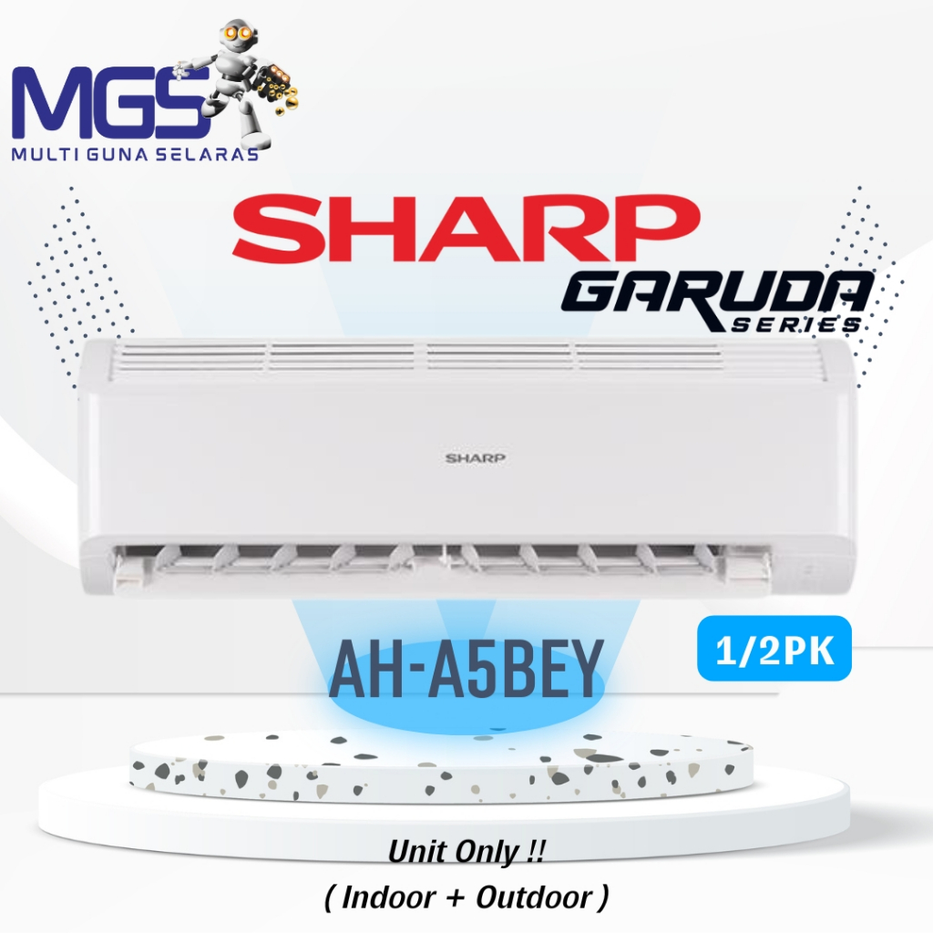 Jual AC Sharp 1/2 PK Low Watt Split AH-A5BEY / 5BEY | Shopee Indonesia