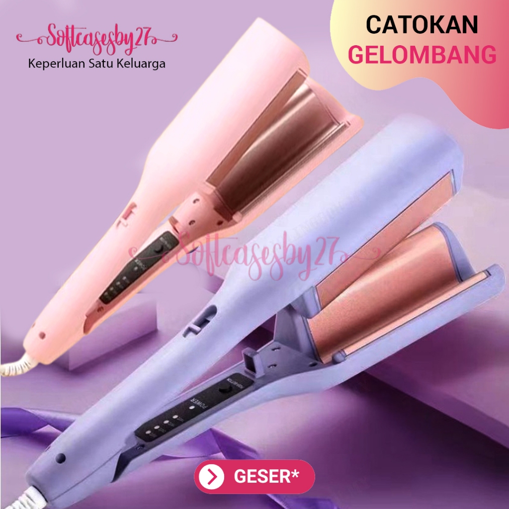 Jual Catokan Wavy [ INSTAN/ COD ] Pengeriting Rambut Praktis Egg Roll Alat Keriting Rambut Hair ...