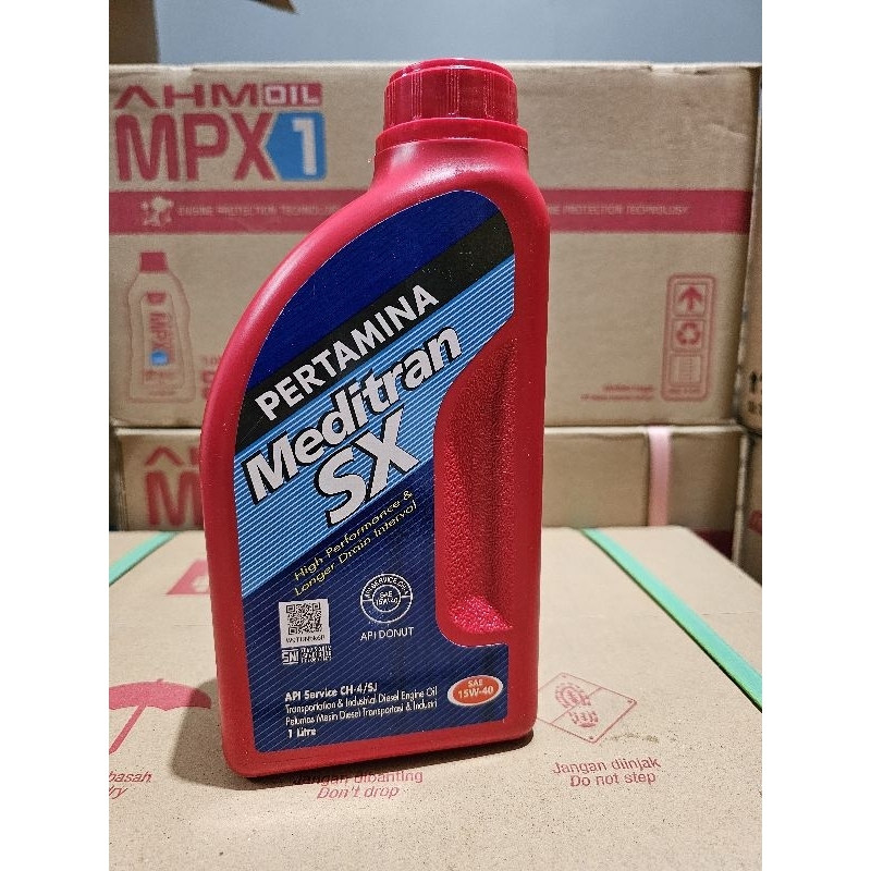 Jual Oli Pertamina Meditran SX 15W-40 1Liter/Oli Mesin Mobil Diesel ...