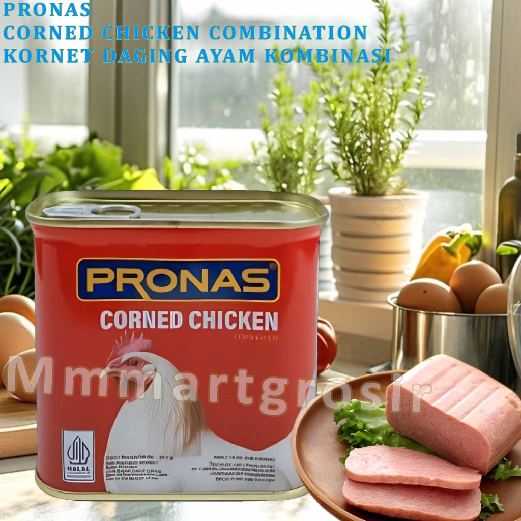 Jual Pronas / Corned Chicken Combination / Kornet Daging Ayam Kombinasi ...
