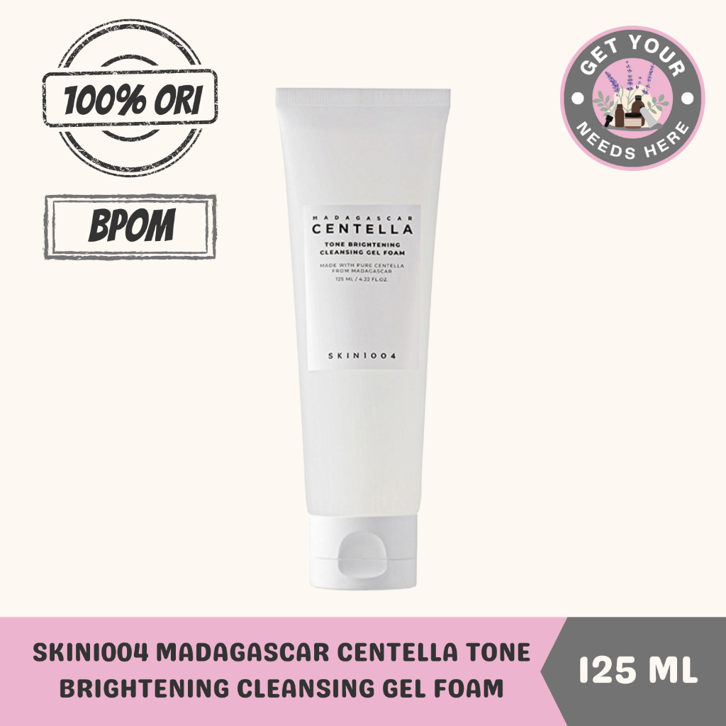 Jual SKIN1004 MADAGASCAR CENTELLA TONE BRIGHTENING CLEANSING GEL FOAM 125 ml | Shopee Indonesia