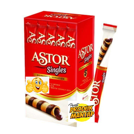Jual Astor single 1 pak isi 20 pc I Mayora Astor Single Cokelat ...