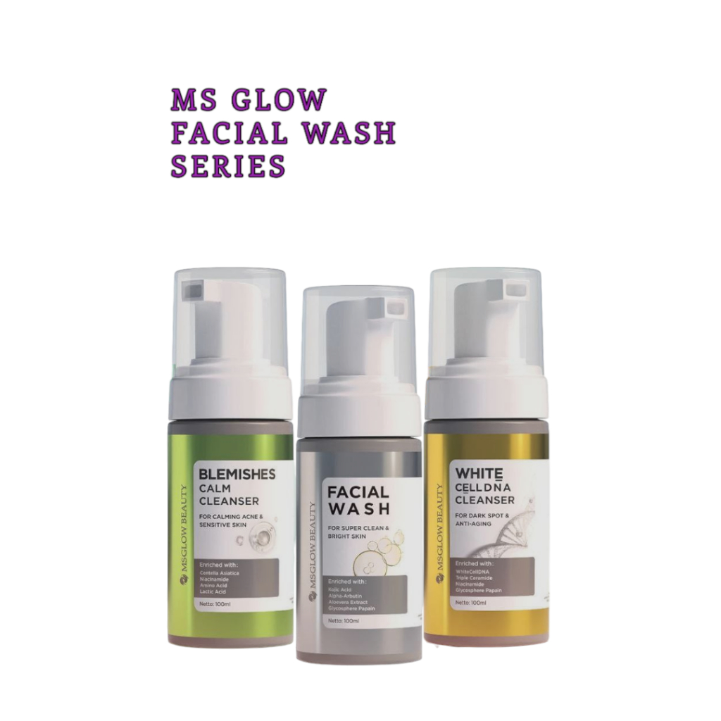 Jual Facial Wash MS Glow Original Sabun Muka Cuci Muka Face Wash MS ...