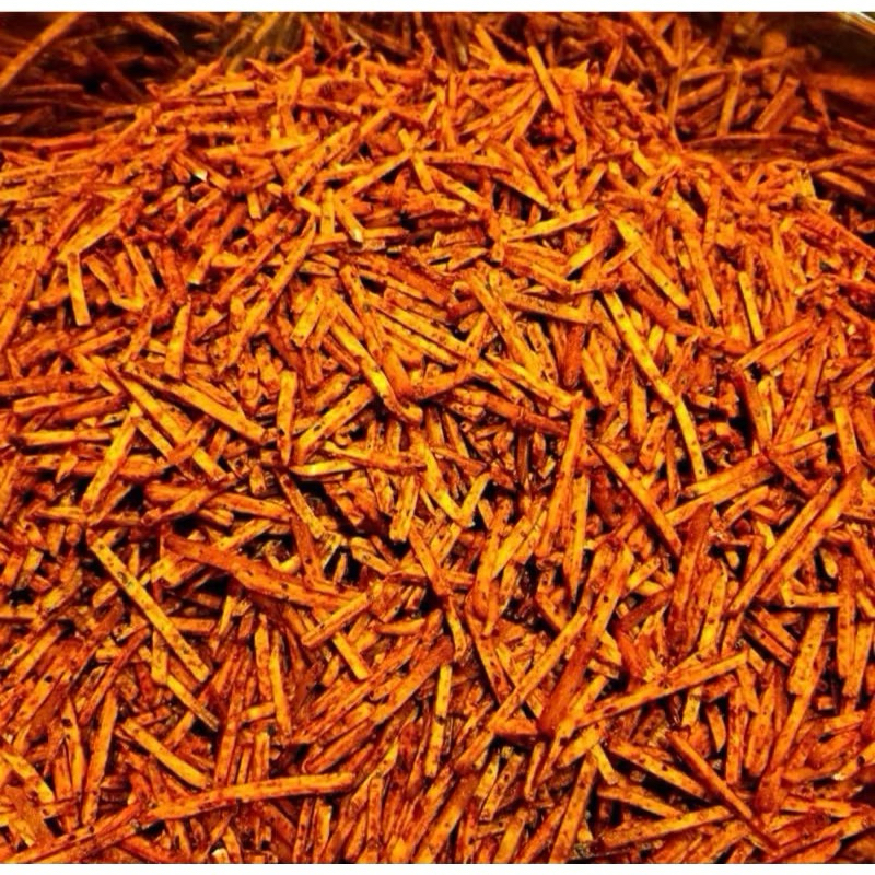 Jual (Berat 1kg) Stik Talas Pedas Guih Renyah enak / stik mbote / stick ...