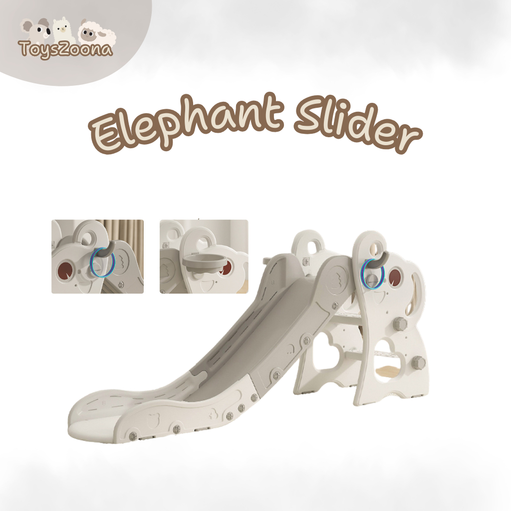 Jual ToysZoona Perosotan Elephant Slider with Basketball Hoop Ring ...