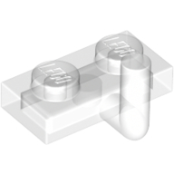 Jual Lego Trans Clear Part 4623b Plate, Modified 1 x 2 with Bar Arm Up ...