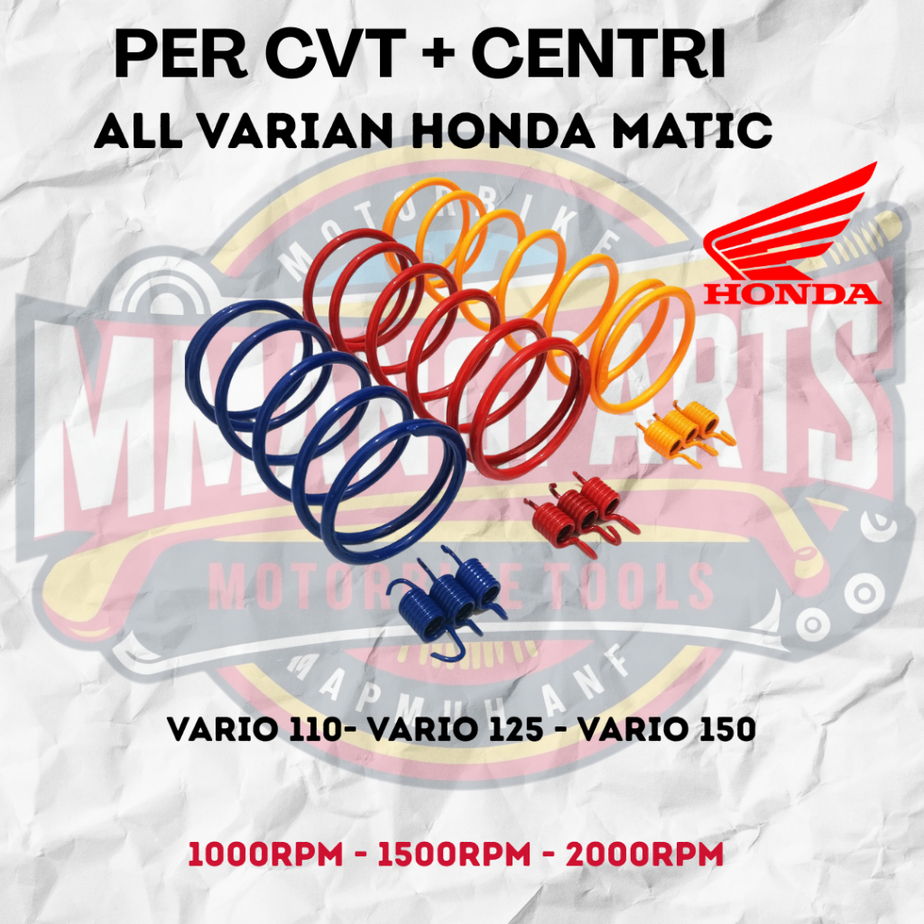 Jual PER CVT & PER CENTRI 1000RPM & 1500RPM HONDA VARIO 110 VARIO 125 ...