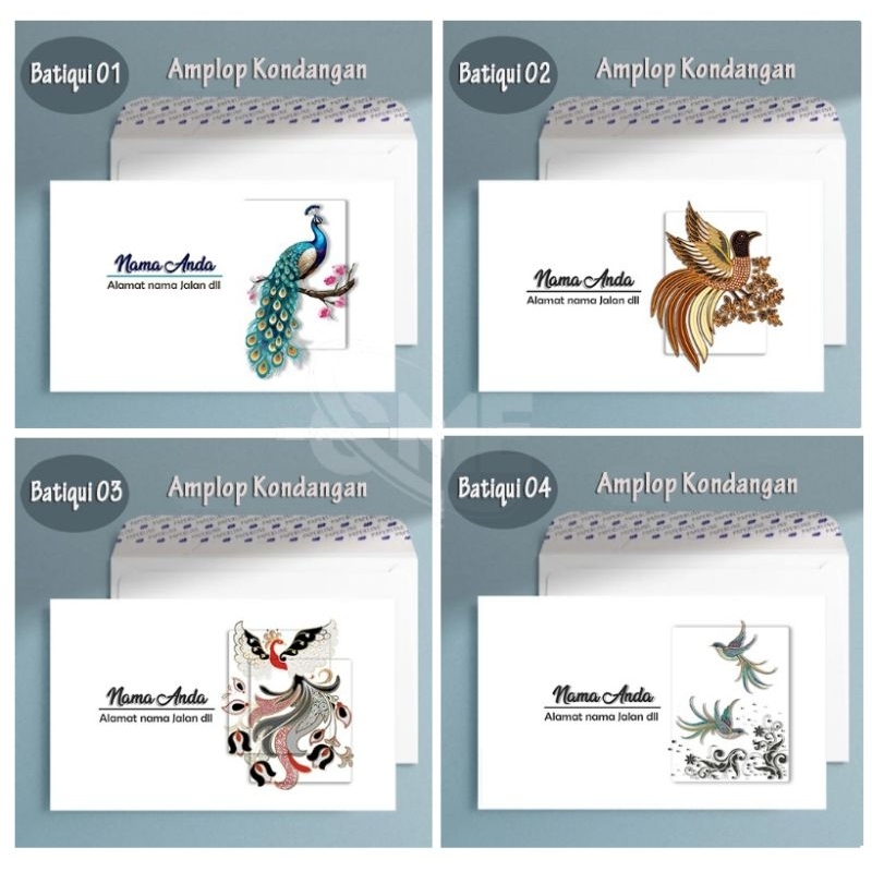 Jual 50pcs Amplop Custom Kondangan /Sumbangan /Cetak Nama Custum ...