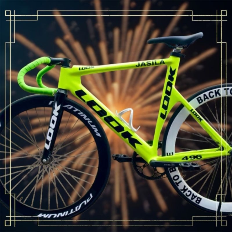 Jual Sepeda Fixie Look 496 Siap Pakai | Shopee Indonesia