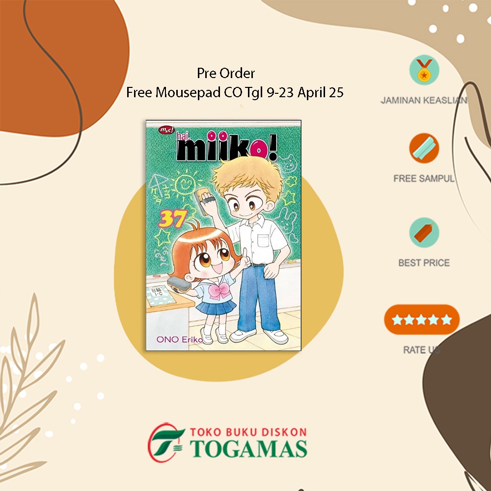 Jual [Ready Stok] Hai, Miiko! 37 - Premium (FREE MOUSEPAD) | Shopee ...