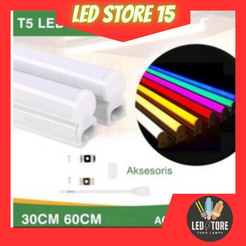 Jual NEON LED TL T5 30cm (Tinggal Colok) | Shopee Indonesia