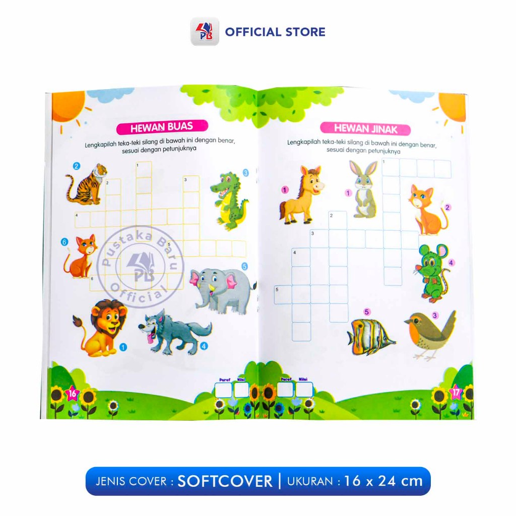 Jual Buku TTS Anak / Teka - Teki Silang Anak Bergambar Seri Anak Genius / SANGKALA - SKL ...