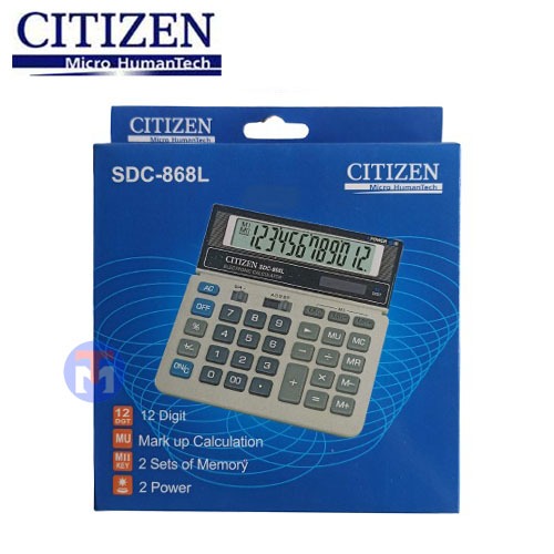 Jual Kalkulator Citizen SDC-868L | Shopee Indonesia