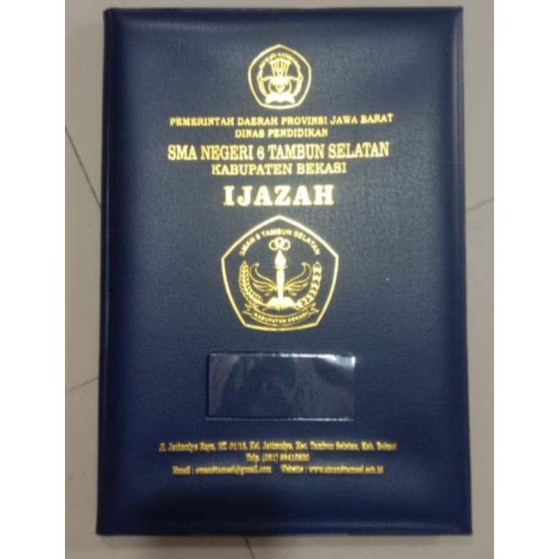 Jual MAP IJAZAH DAN SAMPUL RAPORT ISI 20 PLASTIK | Shopee Indonesia