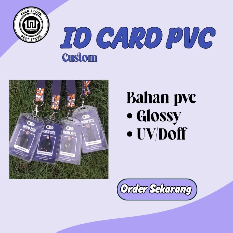 Jual ID CARD CUSTOM 2 SISI BAHAN PVC MURAH | Shopee Indonesia
