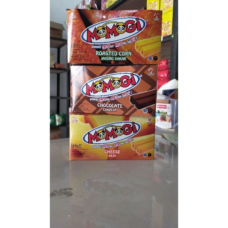 Jual MOMOGI JAGUNG BAKAR KEJU COKLAT | Shopee Indonesia