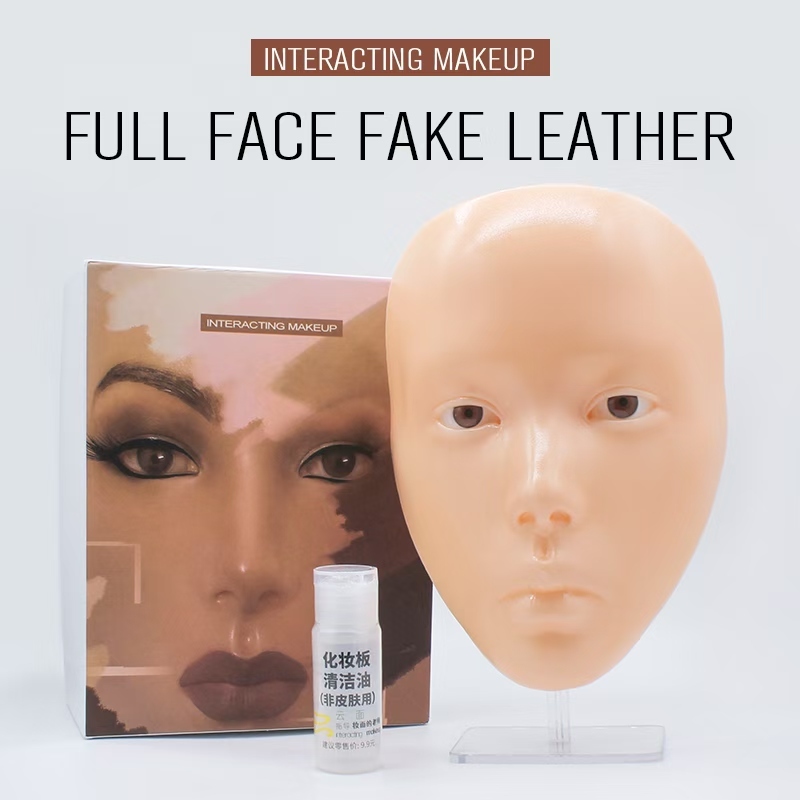 Jual NEW FACE FULL MAKEUP BELAJAR /FULL FACE SILIKON MUKA ALAT BANTU ...