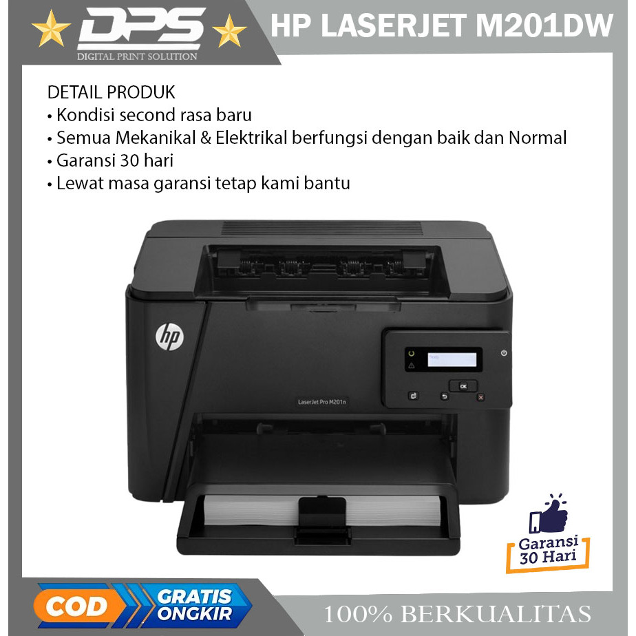 Jual Printer HP LaserJet Pro M201dw | Laser Mono A4 bergaransi | Shopee ...
