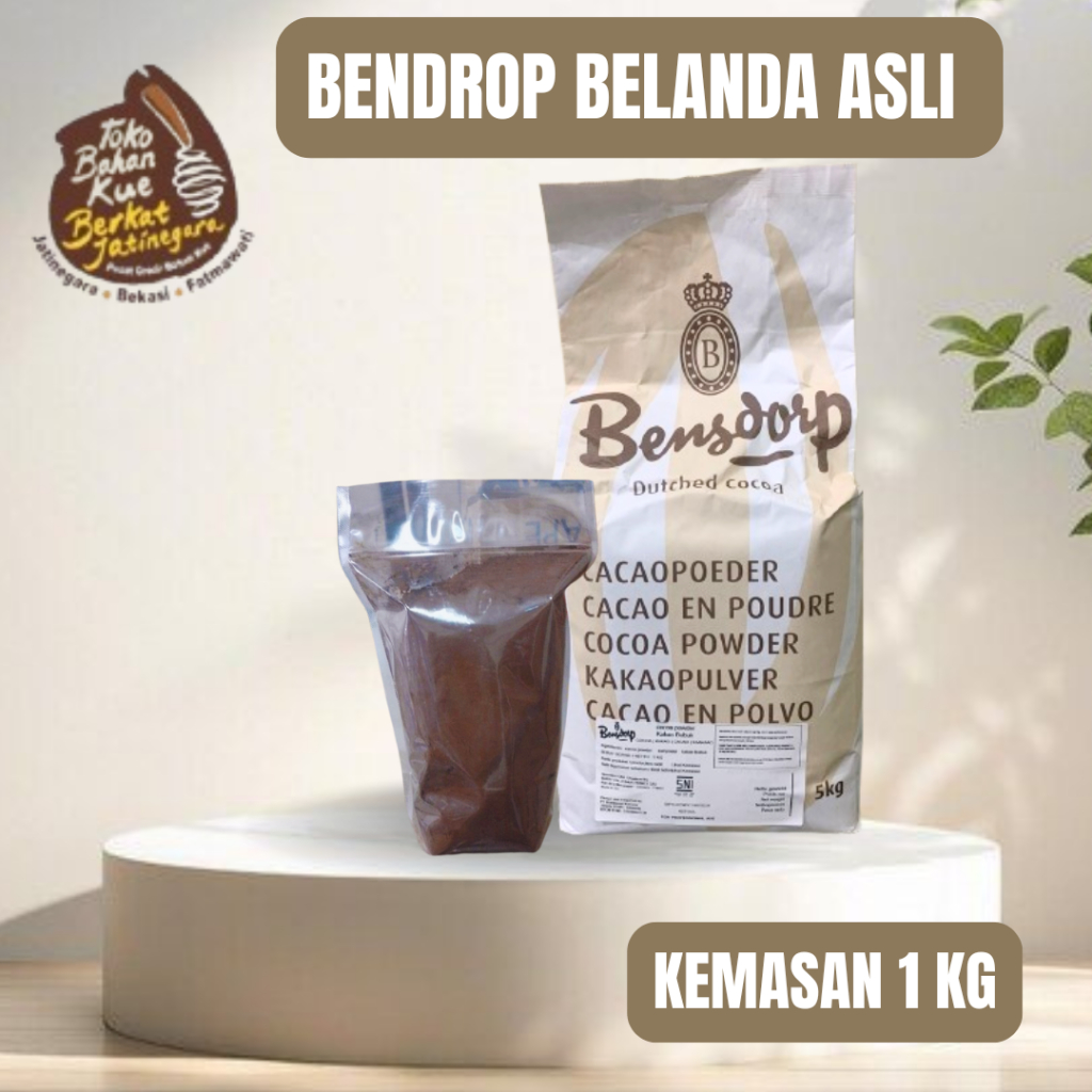 Jual BENDROP PREMIUM BELANDA ASLI KEMASAN REPACK 1 KG / COKLAT BUBUK ...