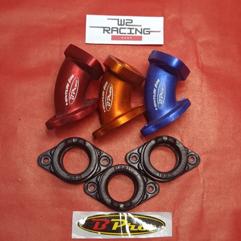 Jual Intake Intek Manifold Pendek Miring BPro Bebek Sleep Engine ...