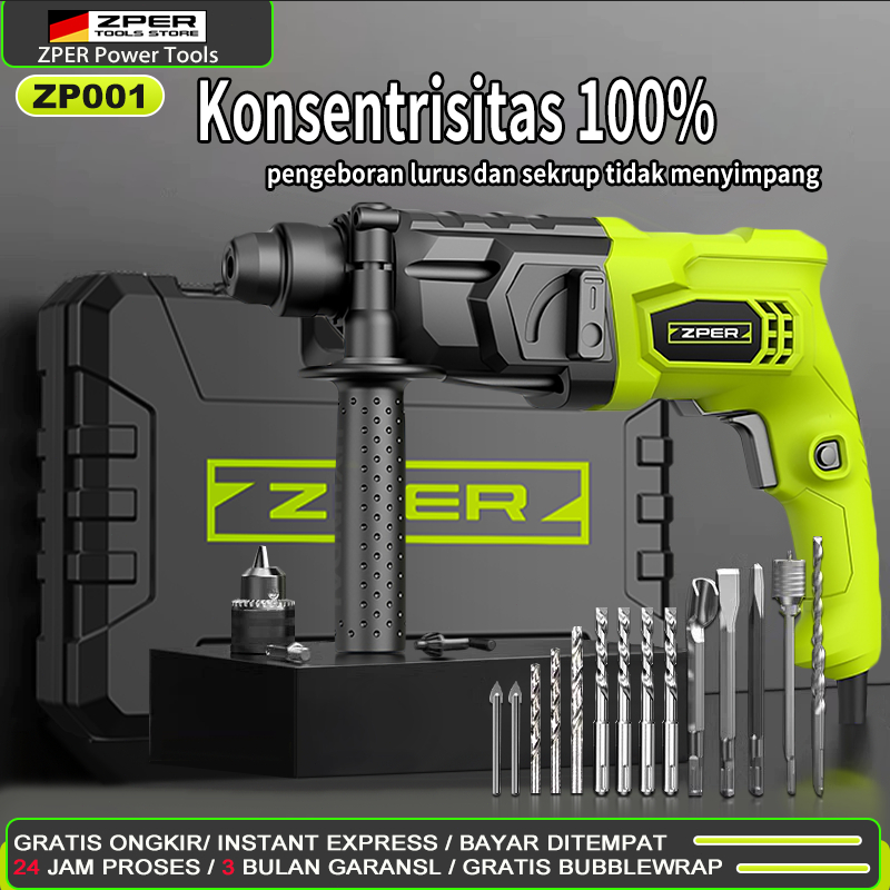 Jual ZPER Bor listrik Mesin Bor Palu Listrik Rotary Hammer Untuk Bobok ...