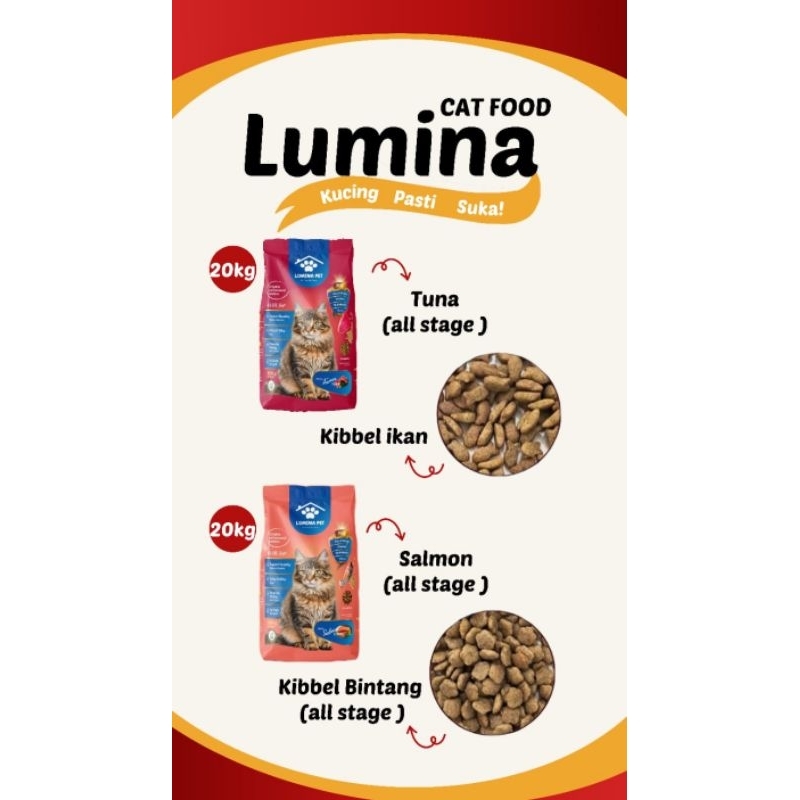 Jual Makanan Kucing Lumina Pet Dry Mother Kitten Choize Makanan Kucing ...