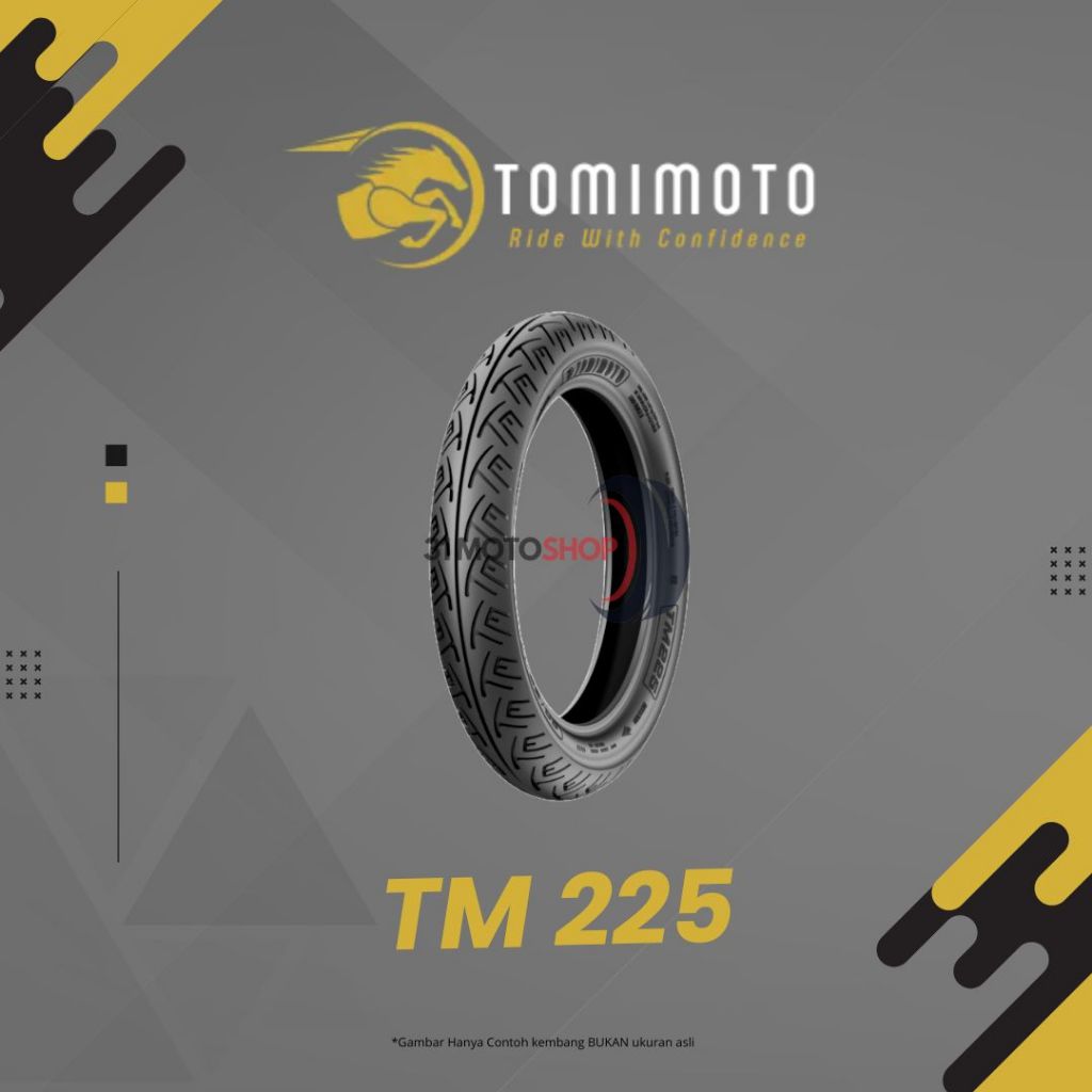 Jual Ban Motor Tubeless Tomimoto TM 225 70/90 80/90 90/90 Ring 17 Ban ...