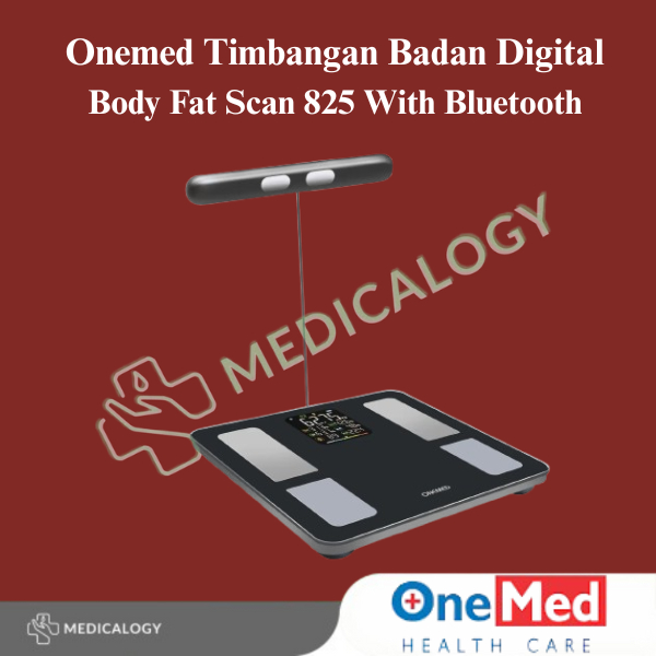 Jual Onemed Timbangan Badan Digital Body Fat Scan 825 With Bluetooth ...
