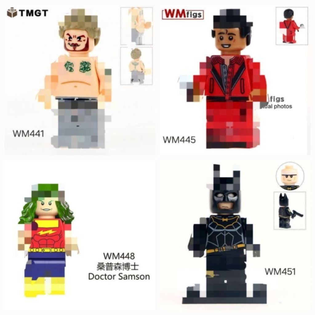 Jual WM441 David Beckham - WM445 Michael Jackson - WM448 Doctor Samson ...