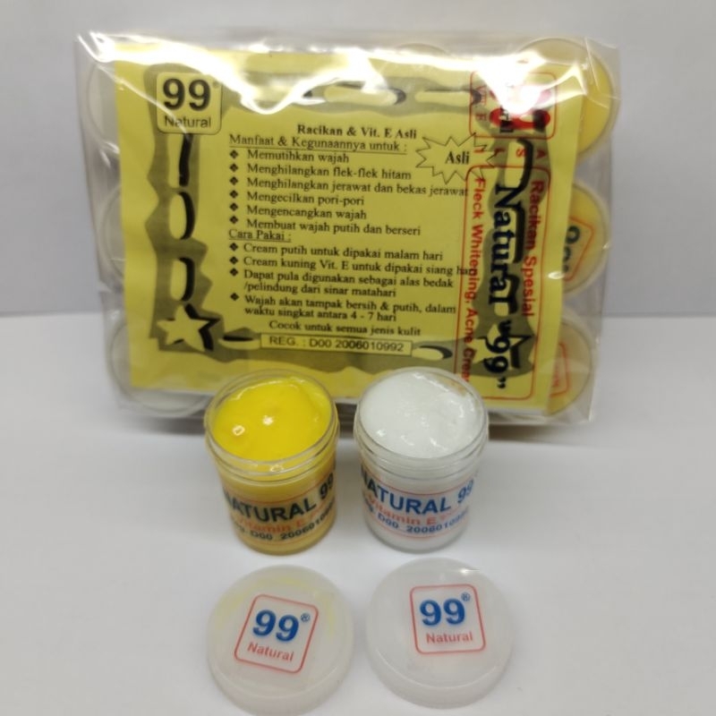 Jual KRIM NATURAL 9/9 SATU LUSIN CAMPUR | Shopee Indonesia