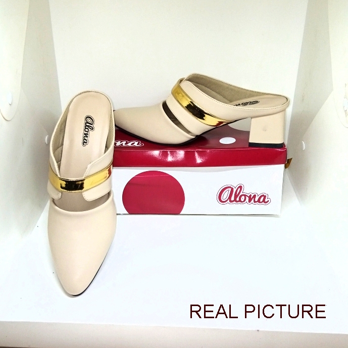 Jual BIG SIZE 40-45 sepatu mules wanita ukuran besar-jumbo sandal heels ...