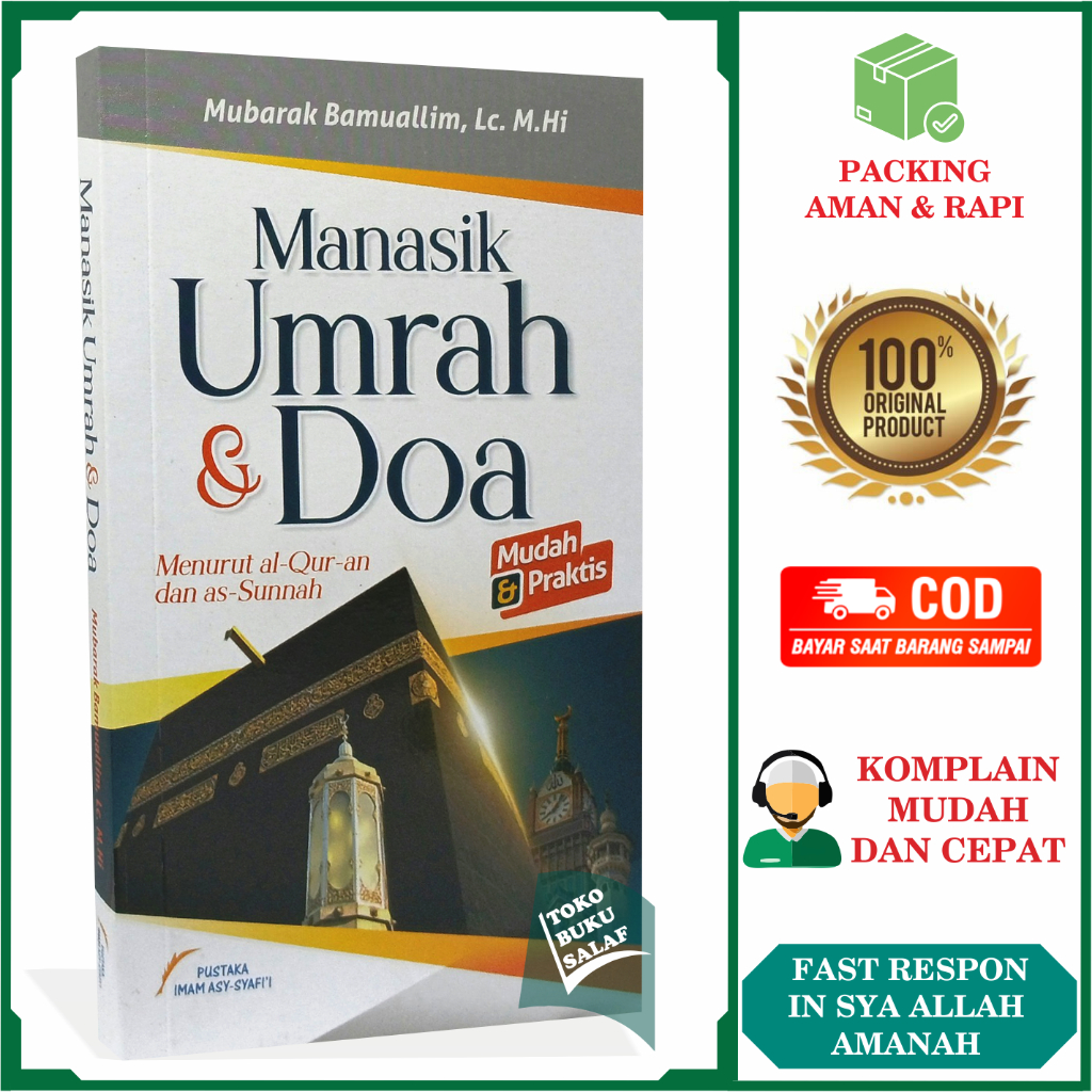Jual Manasik Umrah dan Doa Menurut Al-Quran dan As-Sunnah Mudah ...