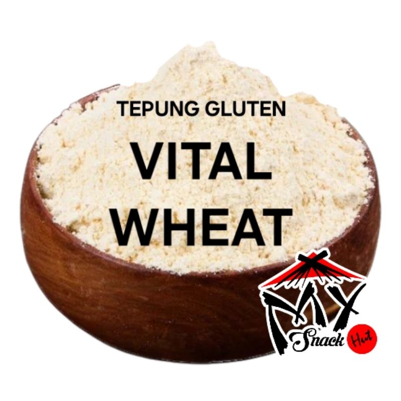 Jual VITAL WHEAT GLUTEN 100GR PROTEIN ALAMI GANDUM ASLI SOSIS BURGER ...