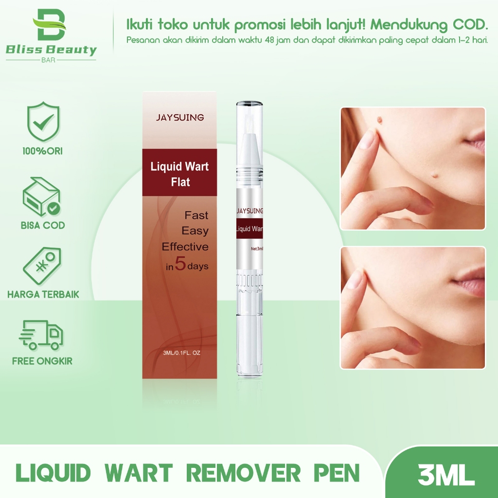 Jual 【100%ORI/COD】Jaysuing Liquid Wart Remover Pen 3ml - Penghilang ...